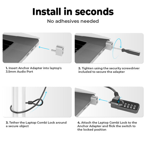 Universal Laptop Security Lock – Multplx